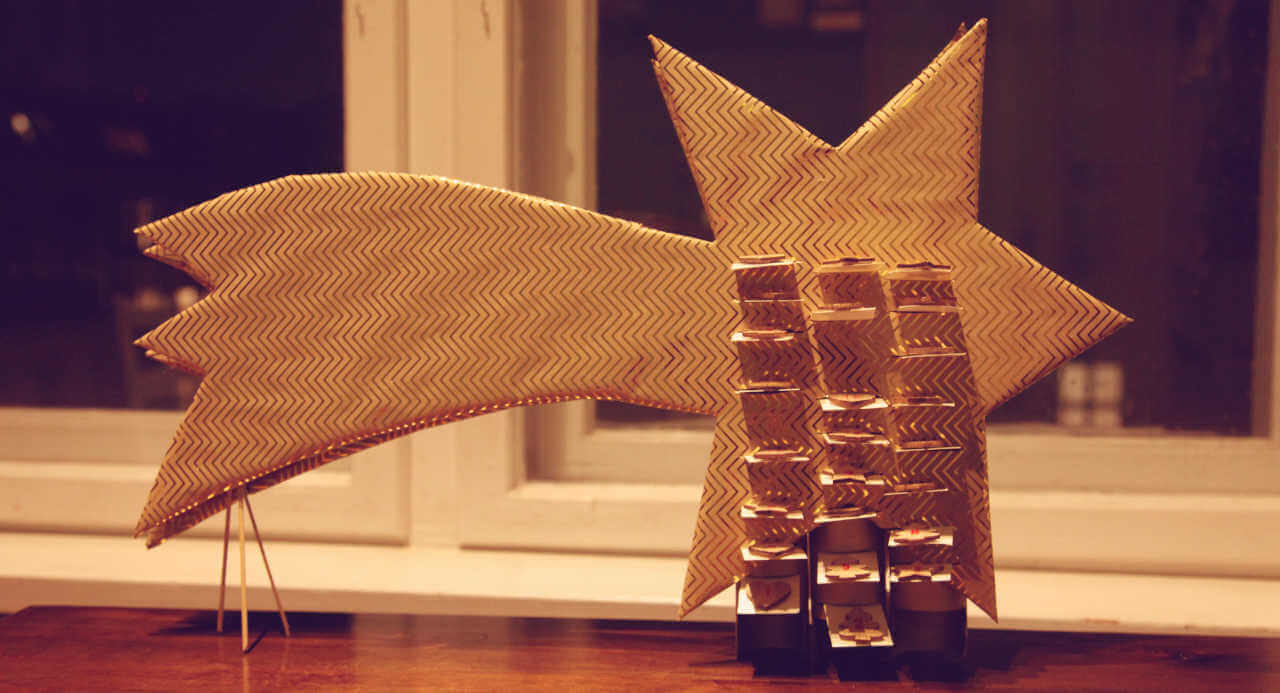 How to Make a Star of Betlehem Advent Calendar | Tutorial