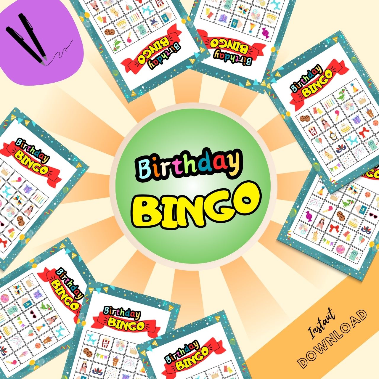 Birthday Bingo for Kids – Greatime
